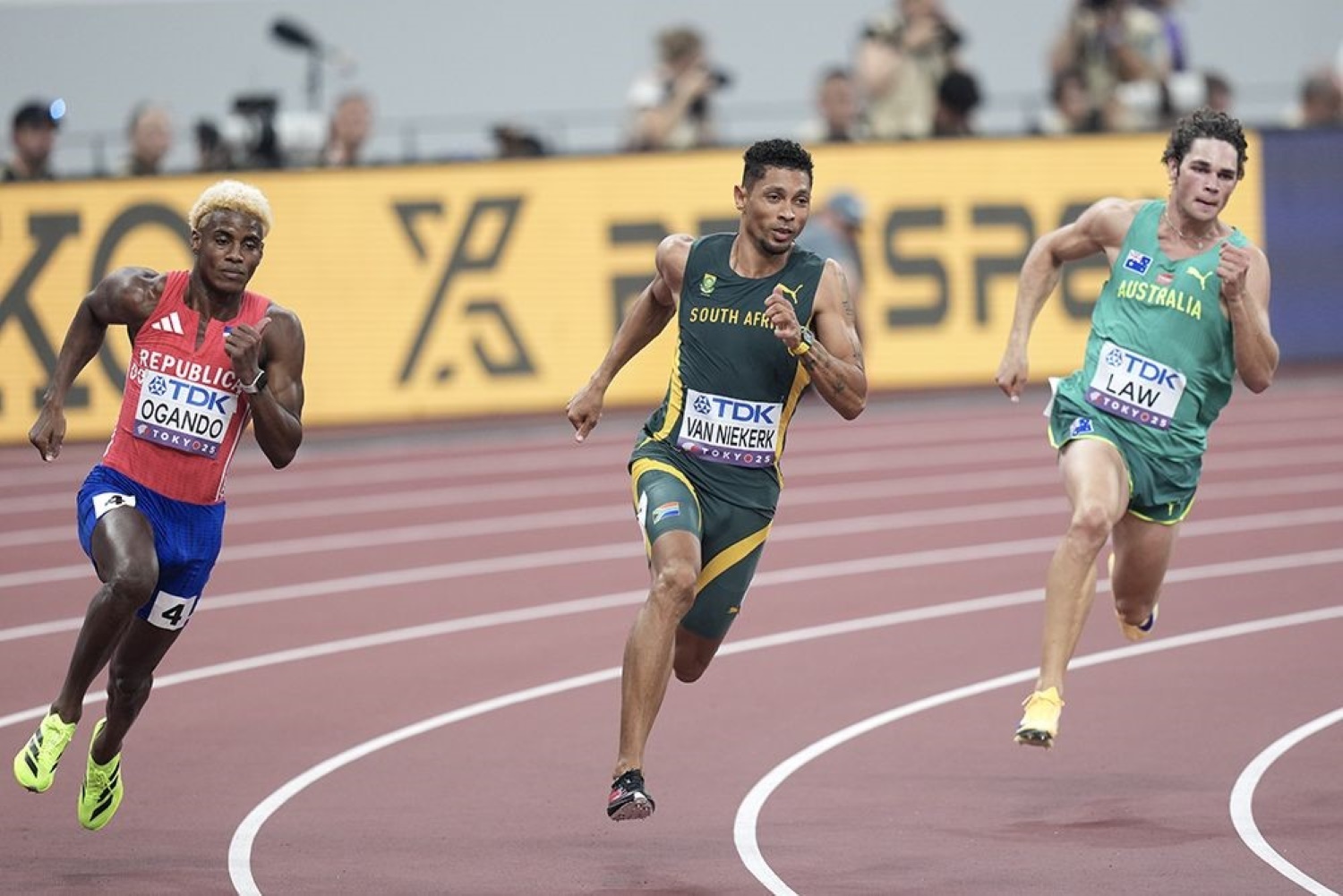 TSHITE TAKES NINTH PLACE, SPRINTERS PROGRESS ON DAY FIVE